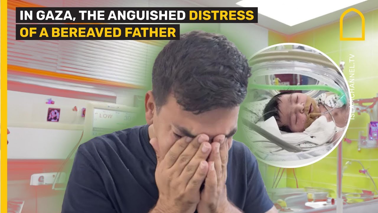 IN GAZA, THE ANGUISHED DISTRESS OF A BEREAVED FATHER - YouTube