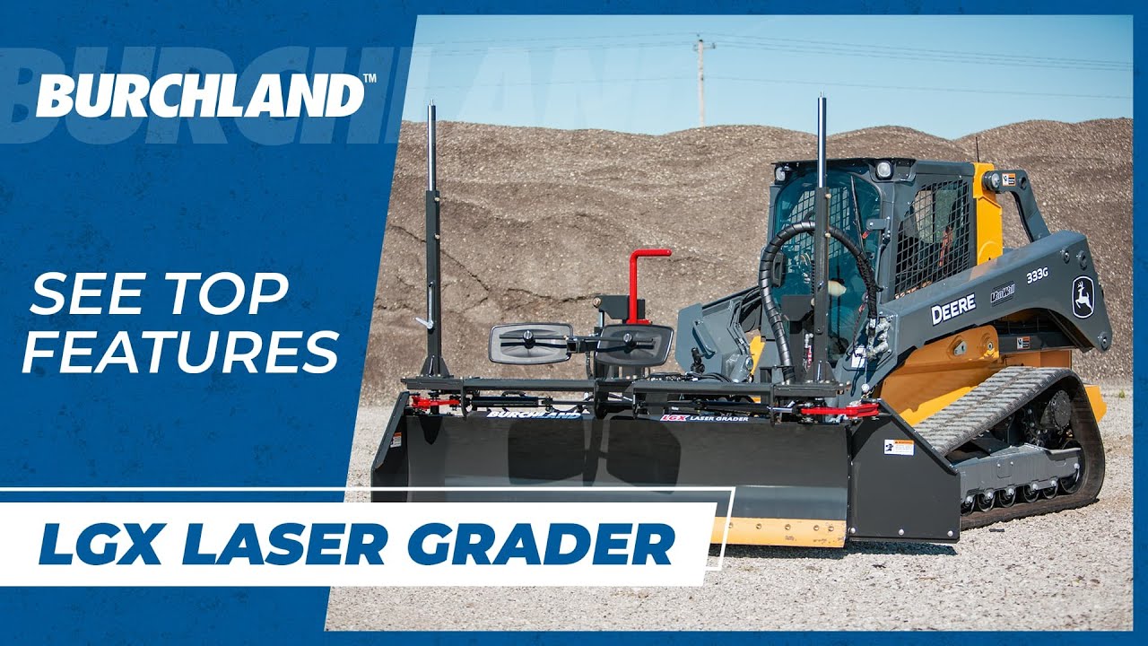 Burchland LGX Laser Grader - Features - YouTube