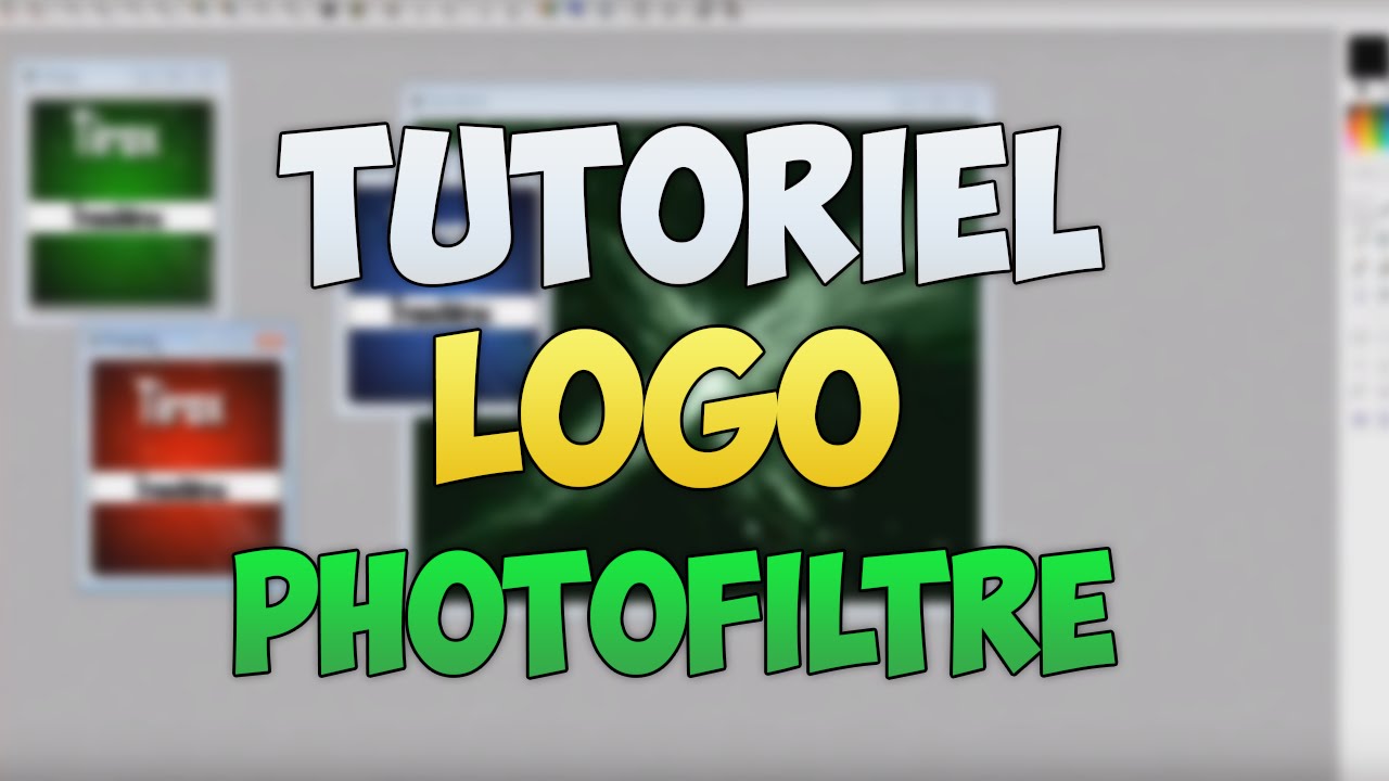 Comment faire un logo avec Photofiltre ? - YouTube
