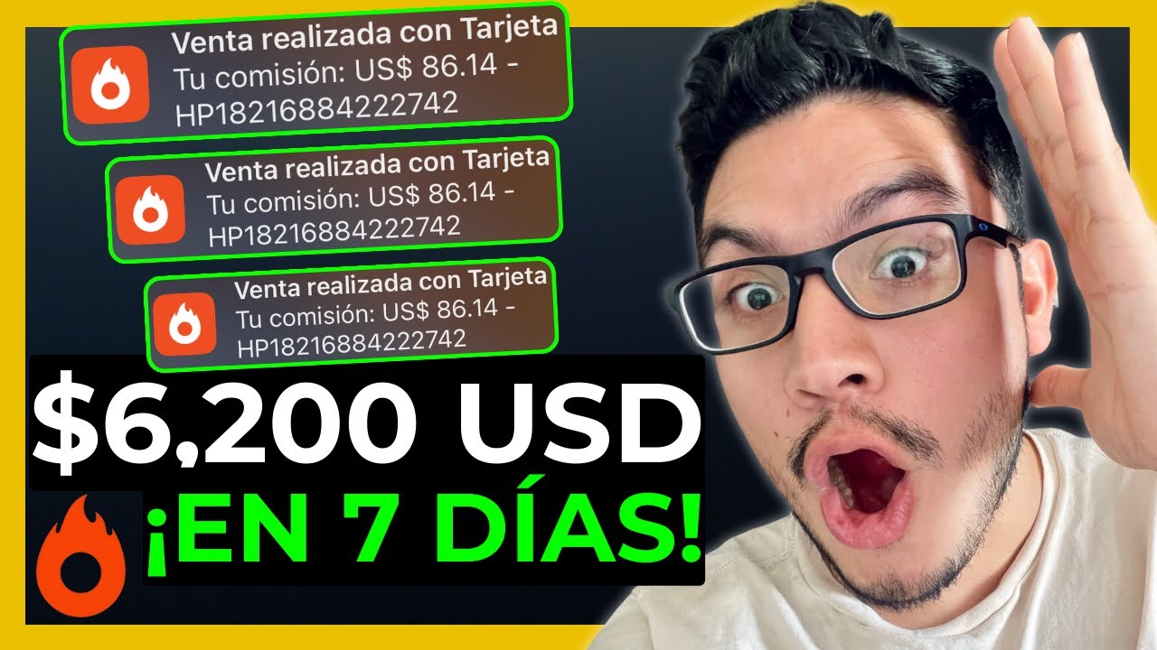 Así gané $6,200 USD EN 7 DÍAS (Cómo hacer LANZAMIENTOS DIGITALES con ...
