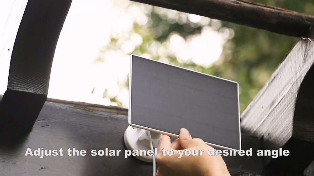 How to install solar panel - Wuipet Smart Bird Feeder - YouTube