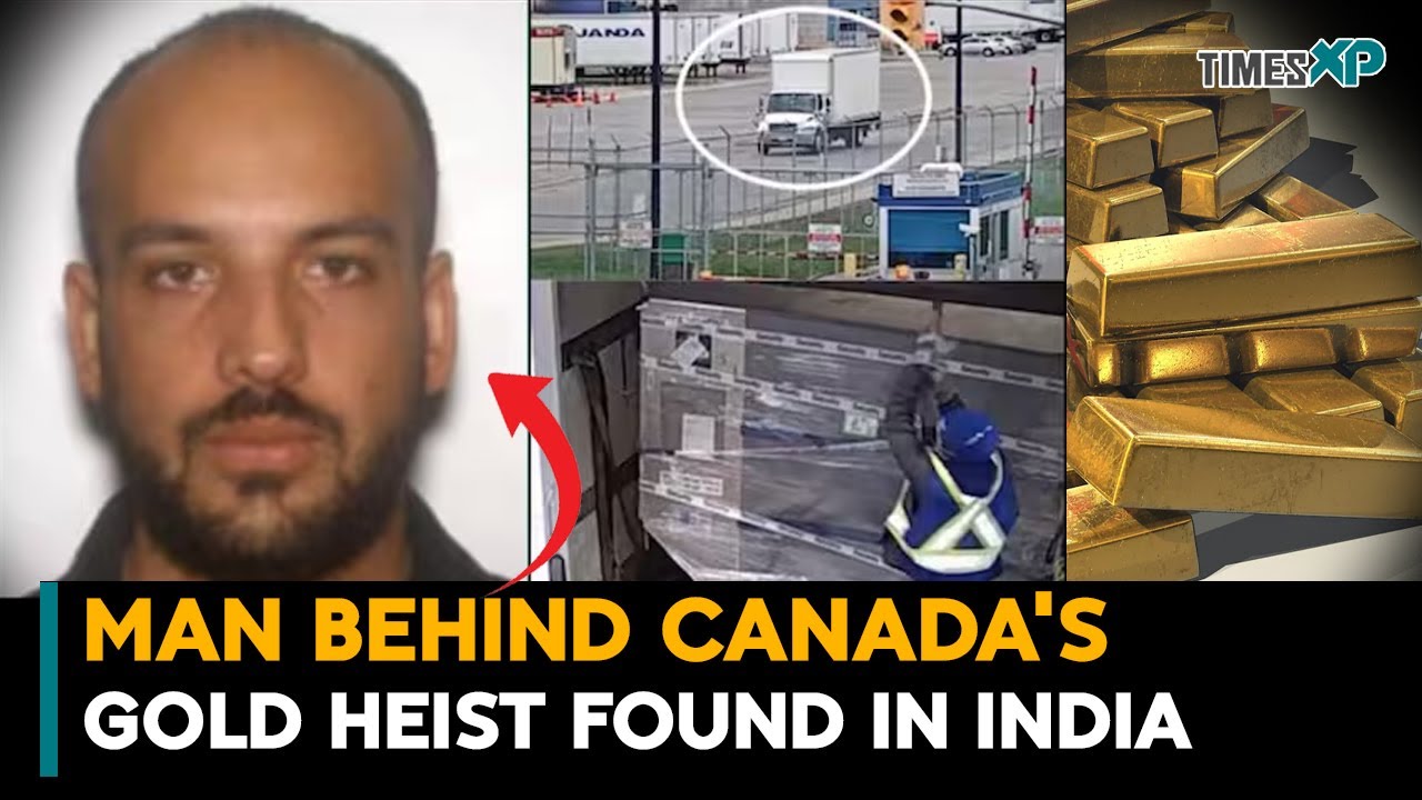 Indian Man Behind Canada's Biggest Gold Heist Found at home - YouTube