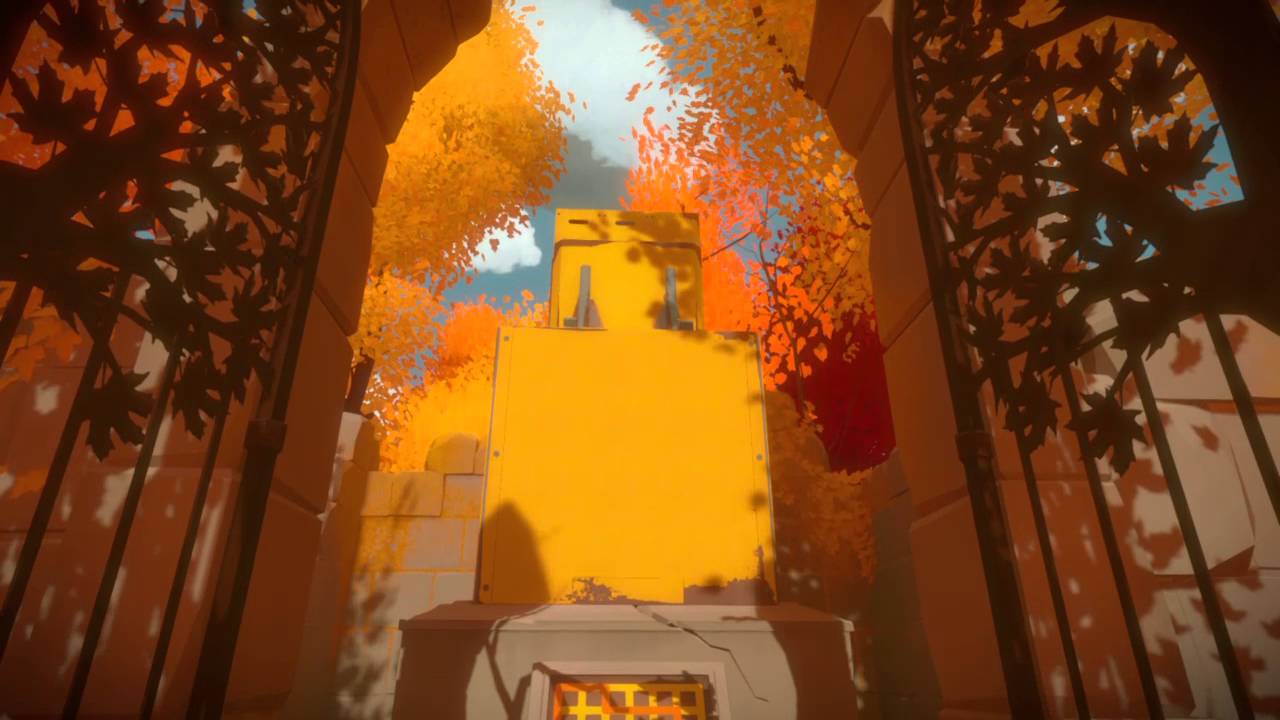 The Witness: Orange Garden Gate Solution + Shady Trees Achievement ...