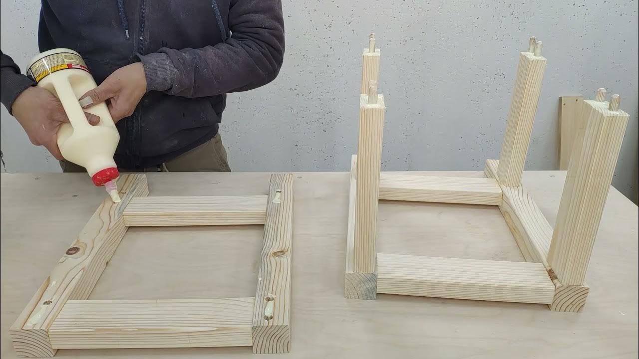 Простой стул своими руками Making A Simple Chair Youtube