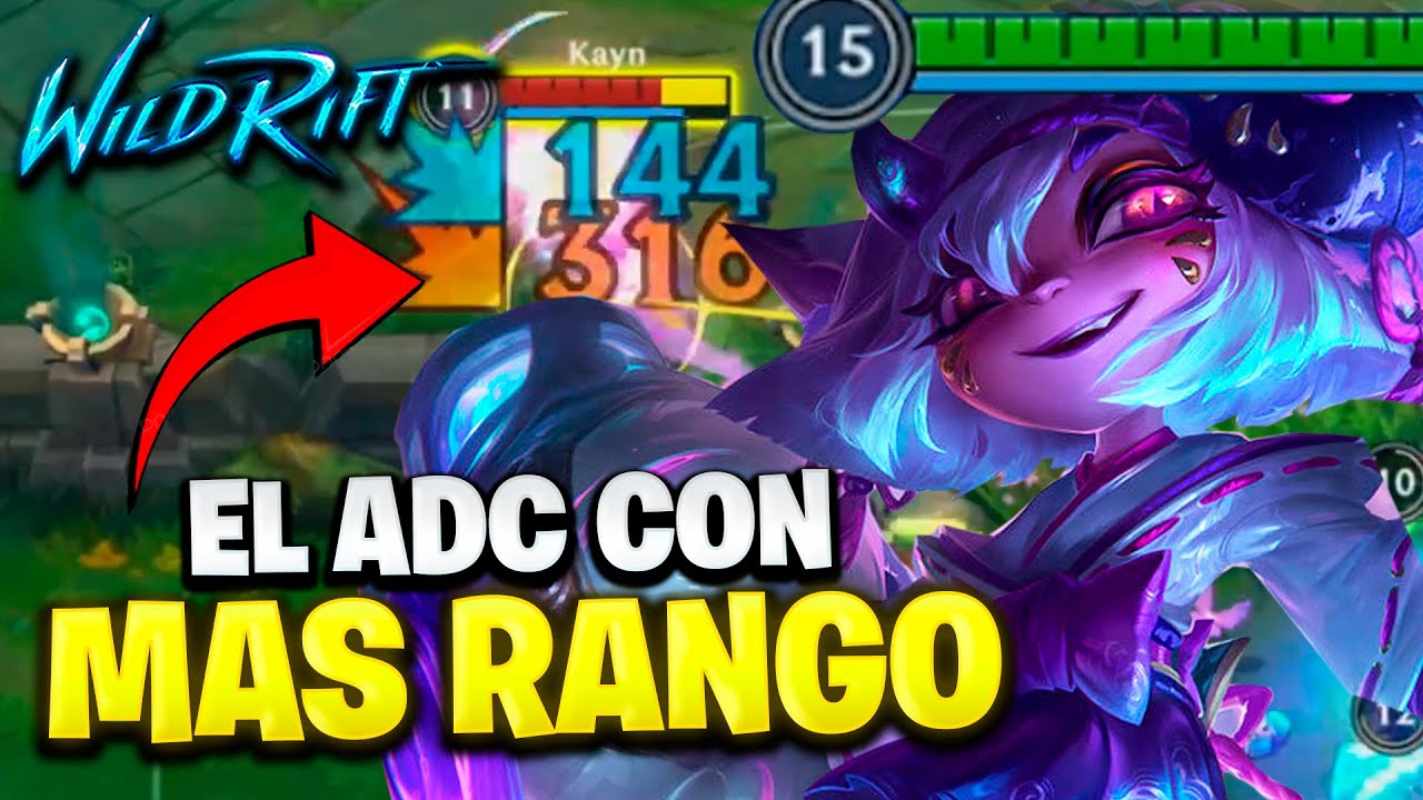 ¡EL ADC CON MAS RANGO DEL JUEGO! | Wild Rift - YouTube