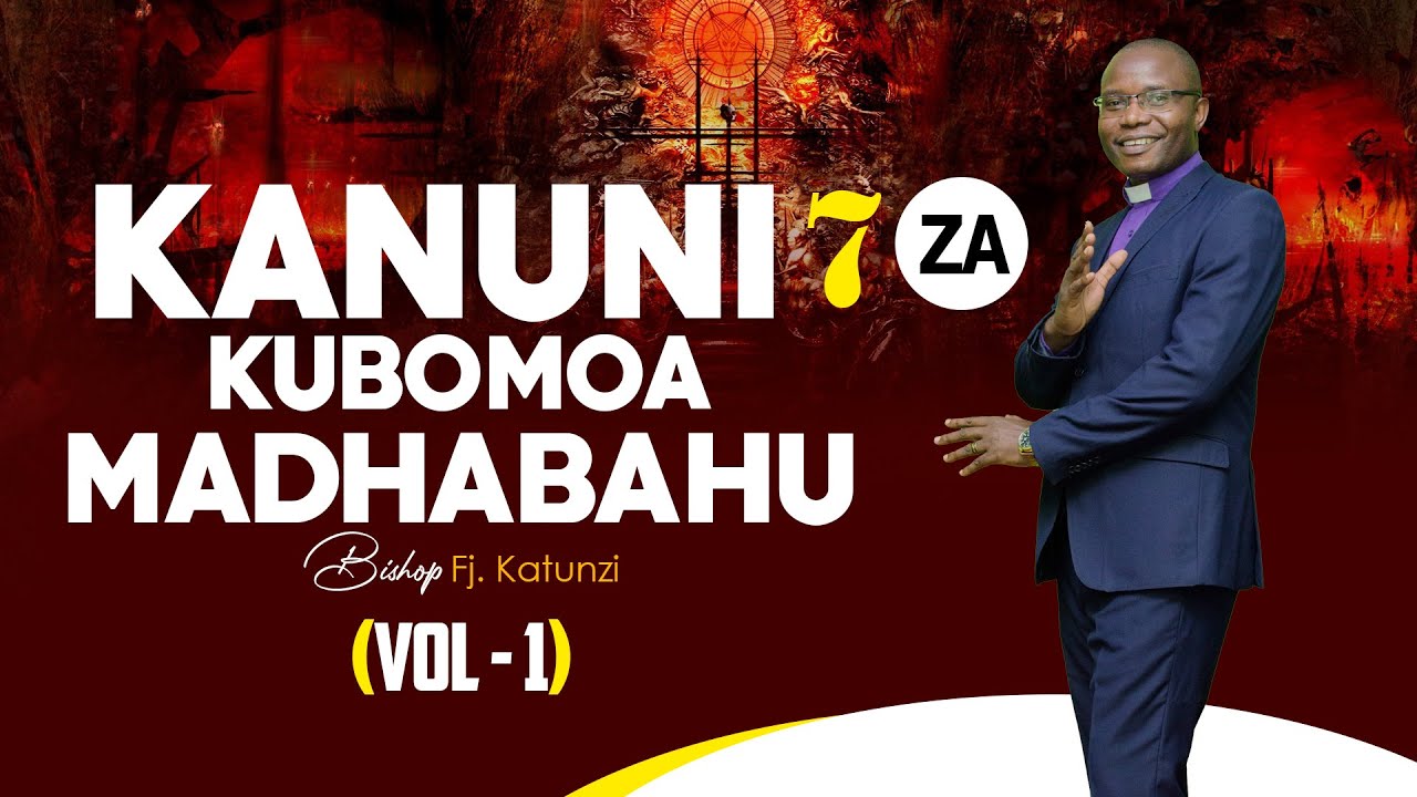 KANUNI 7 ZA KUBOMOA MADHABAHU (VOL - 1). BY BISHOP FJ KATUNZI - YouTube