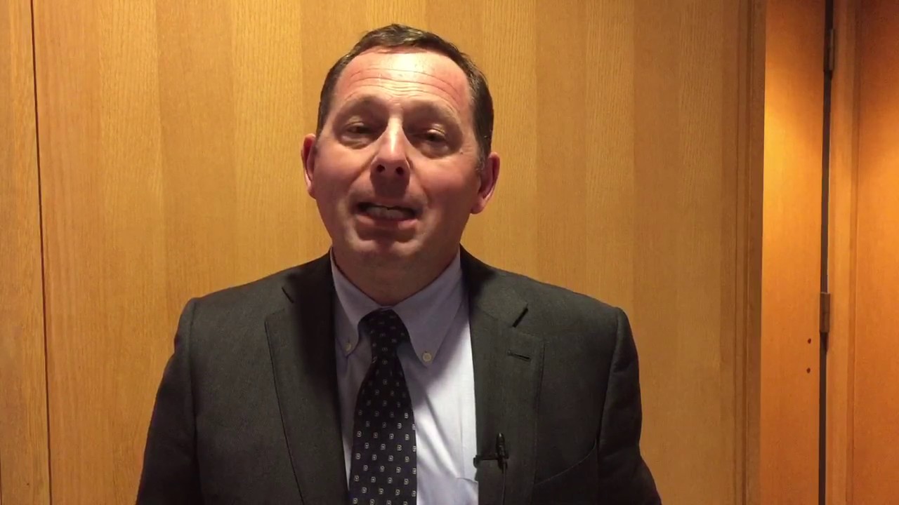 Daniel Crowe opposes rent control - YouTube