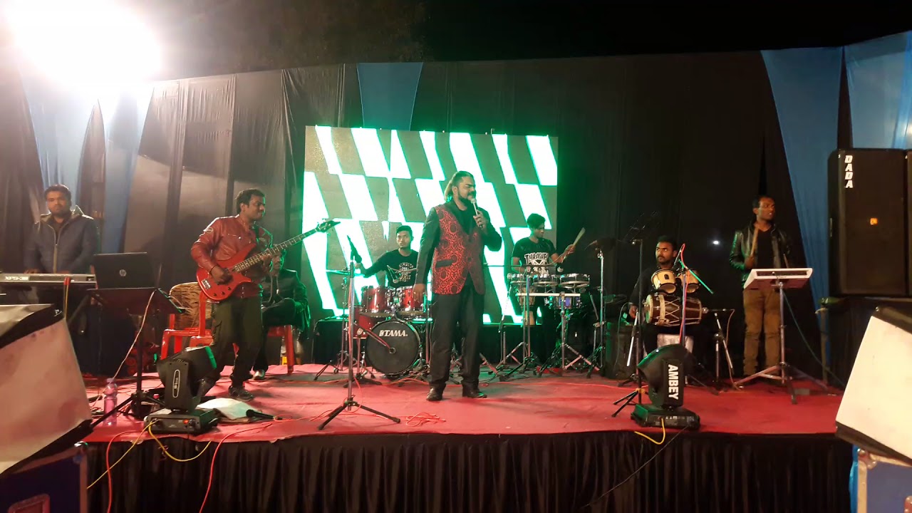 Debu the best performer ,performing,saptsur band - YouTube