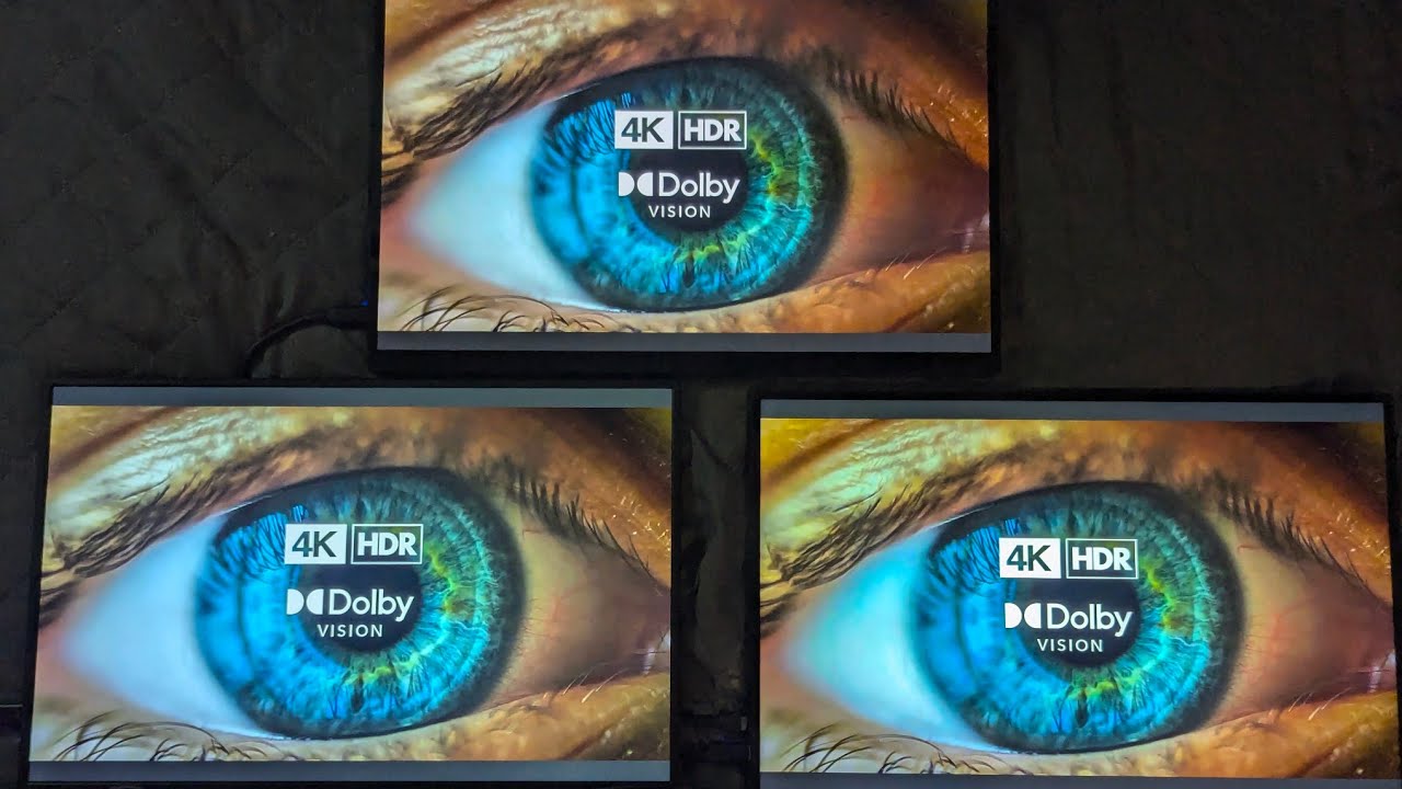 miniLED vs OLED vs IPS Vchance portable monitors comparison - YouTube