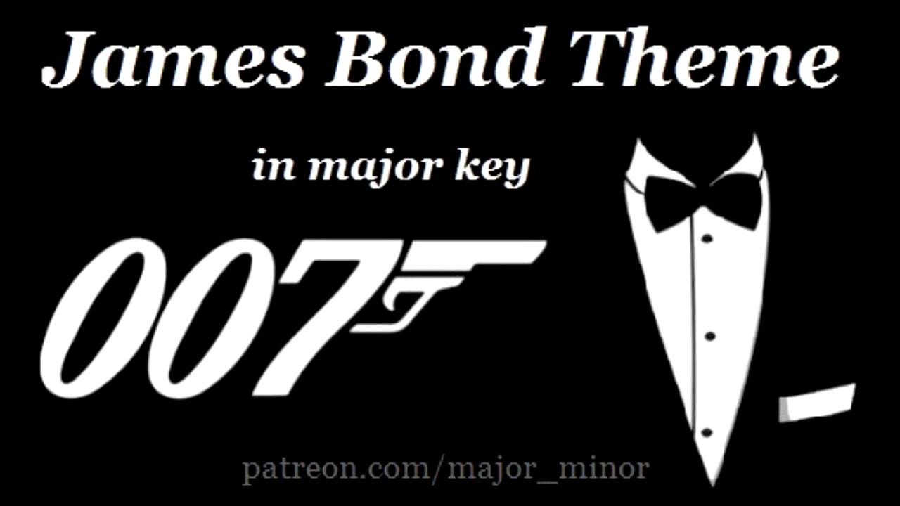 James Bond 007 Theme in major key - YouTube