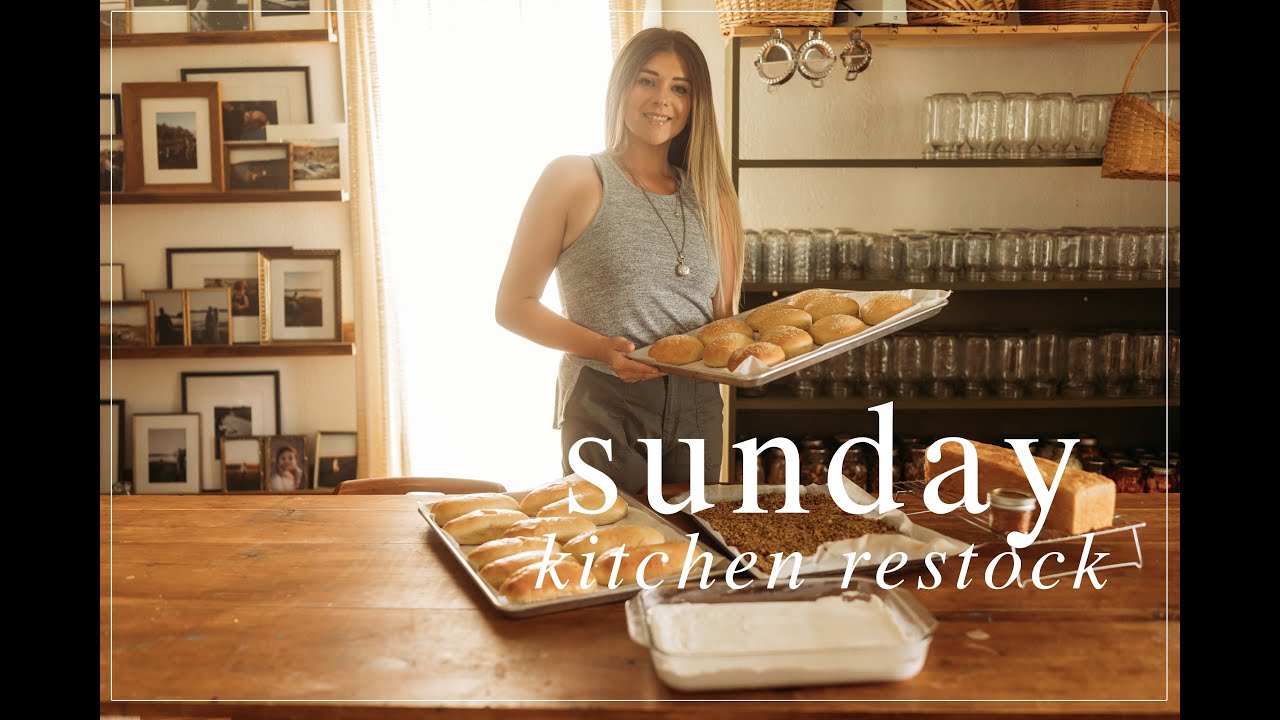 Sunday Kitchen Restock | Cooking From Scratch | Episode 5 - YouTube
