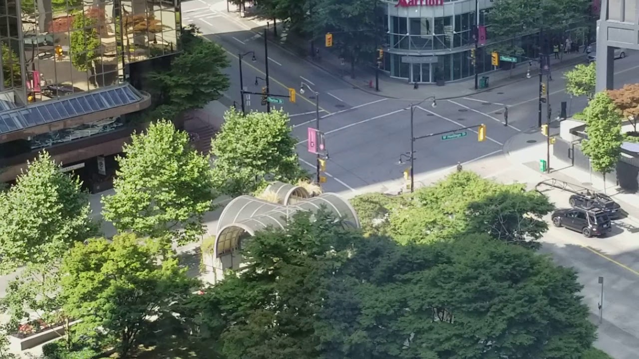 Deadpool filming downtown Vancouver - YouTube