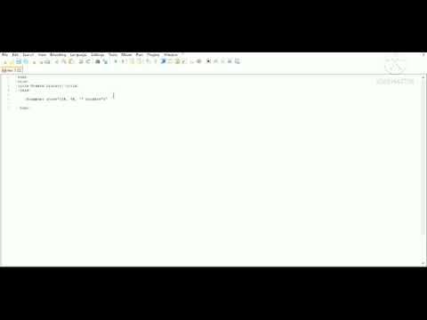 Tutorial membuat frame html file - YouTube