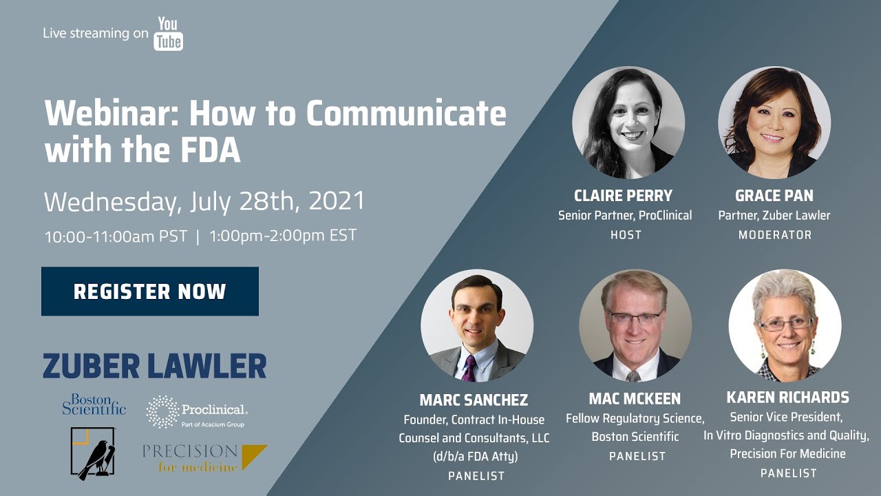How to Communicate With the FDA - YouTube