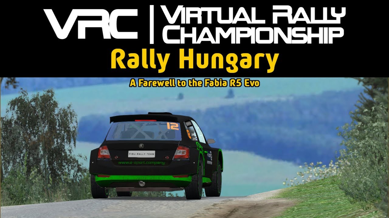 Virtual Rally Championship - Rally Hungary - Richard Burns Rally - YouTube