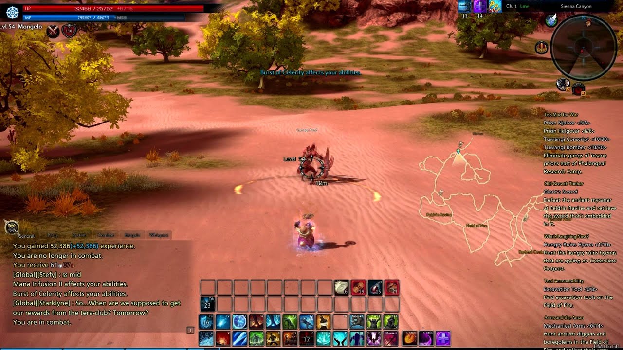 Tera 54 Mage Gameplay - YouTube