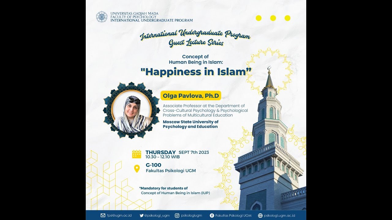Concept of Human Being in Islam: "Happiness in Islam" - YouTube