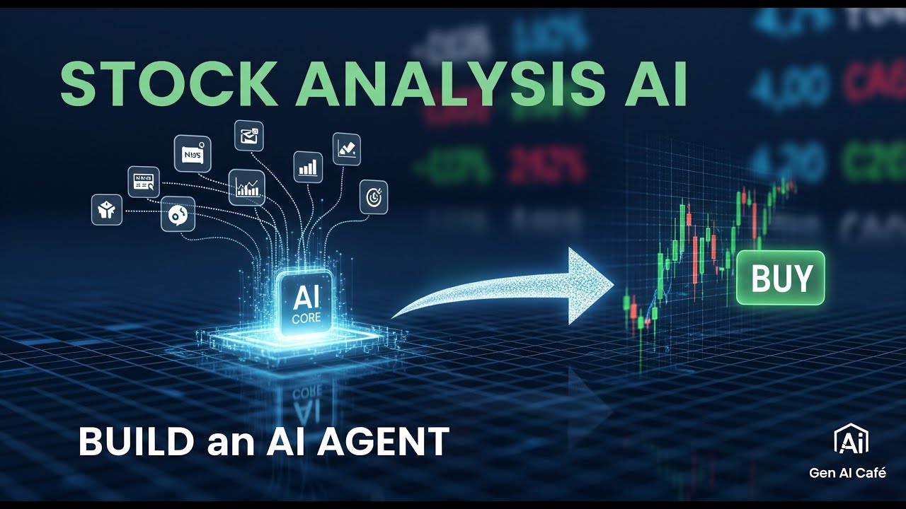End-to-End Project: Building a Stock Analysis AI Agent - YouTube