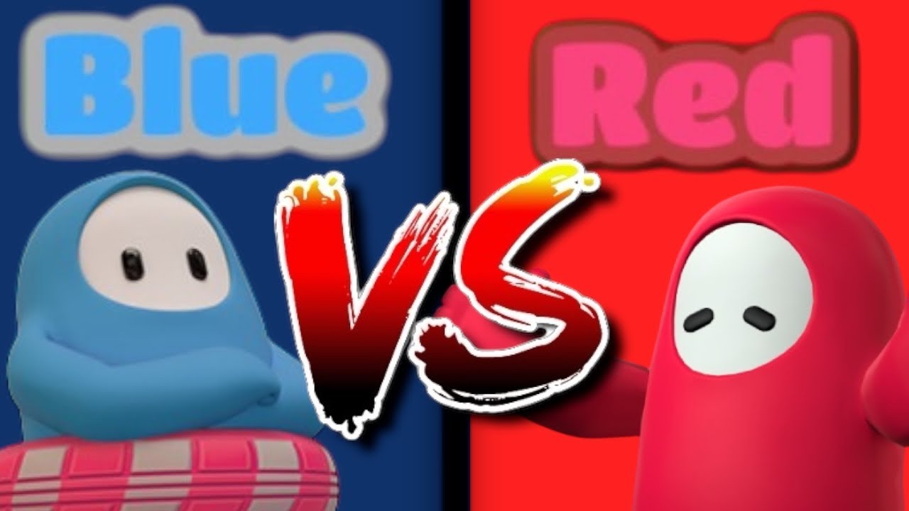 Fall Guys Red Vs Blue!🔥🔥 - YouTube