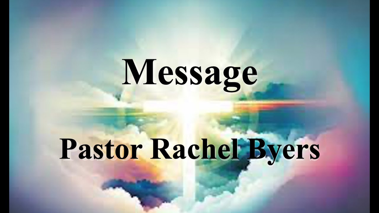 Weekly Message | Pastor Rachel Byers | 4th Sunday of Easter 4.30.23 ...