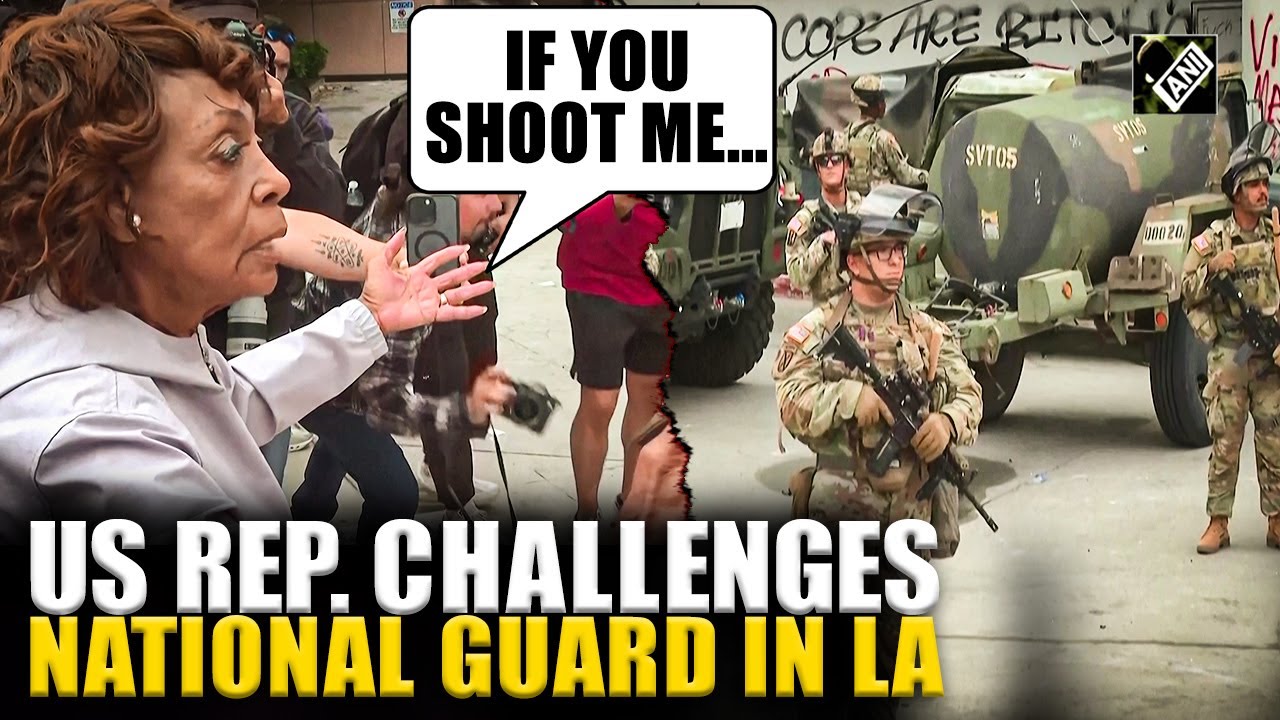 “If you shoot me…” US Representative Maxine Waters yells to National ...