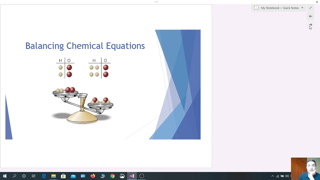balancing chemical equations. Senior 1-2. - YouTube