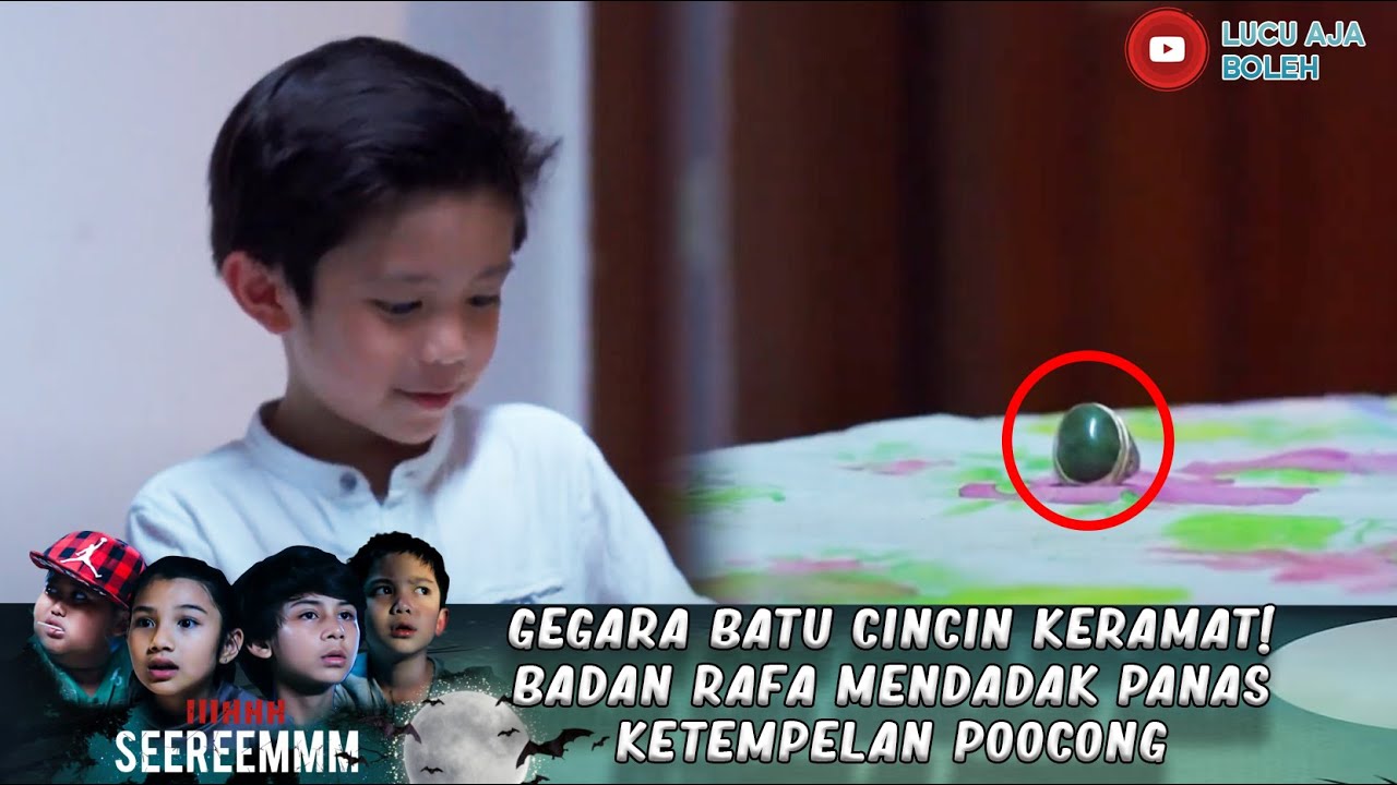 GEGARA BATU CINCIN KERAMAT! BADAN RAFA MENDADAK PANAS KETEMPELAN ...