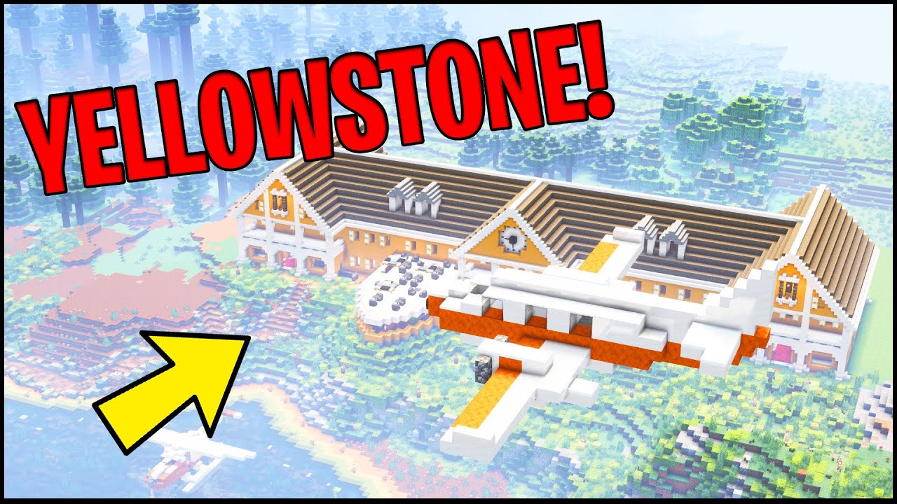 HANNO COSTRUITO IL PARCO DI YELLOWSTONE su MINECRAFT! - YouTube