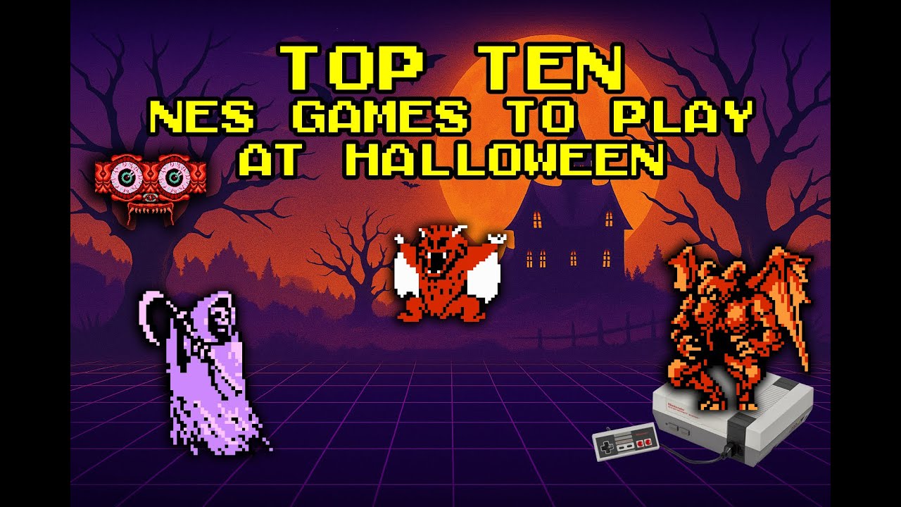 The Top Ten Best NES Games to Play at Halloween - YouTube
