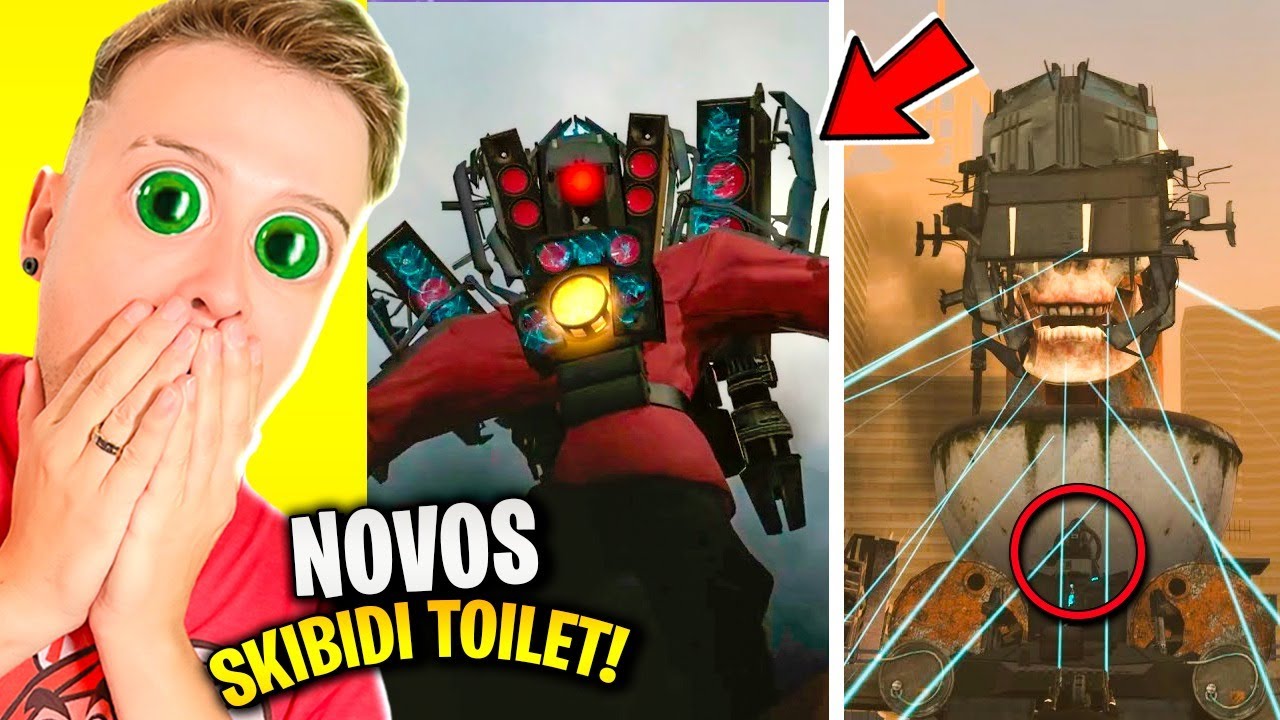 NOVOS EPISÓDIOS SKIBIDI TOILET! O SKIBIDI TOILET está DOMINANDO O MUNDO ...