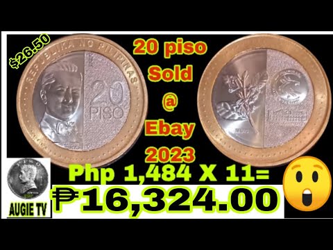 2020 PHILIPPINES 20 Piso NGC Bimetallic NGC Coin Uncirculated UNC SOLD ...