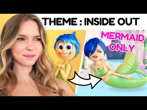Mermaid ONLY Challenge in Dress to Impress! - YouTube