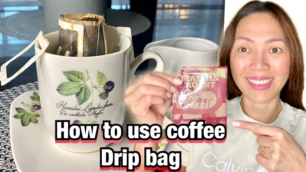 THE DRIP BAG COFFEE FROM JAPAN - YouTube