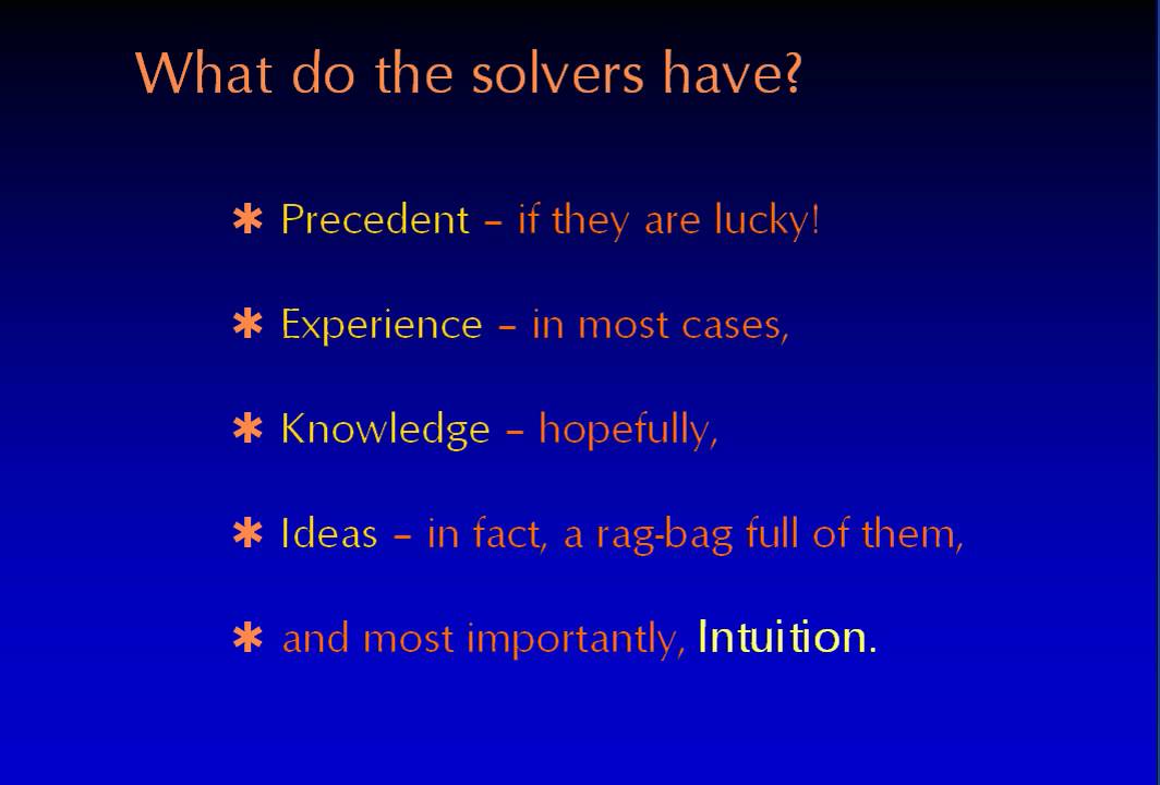 Part 1 A Disciplined Approach To Solving Problems YouTube Part 1 A Disciplined Approach To Solving Problems YouTube