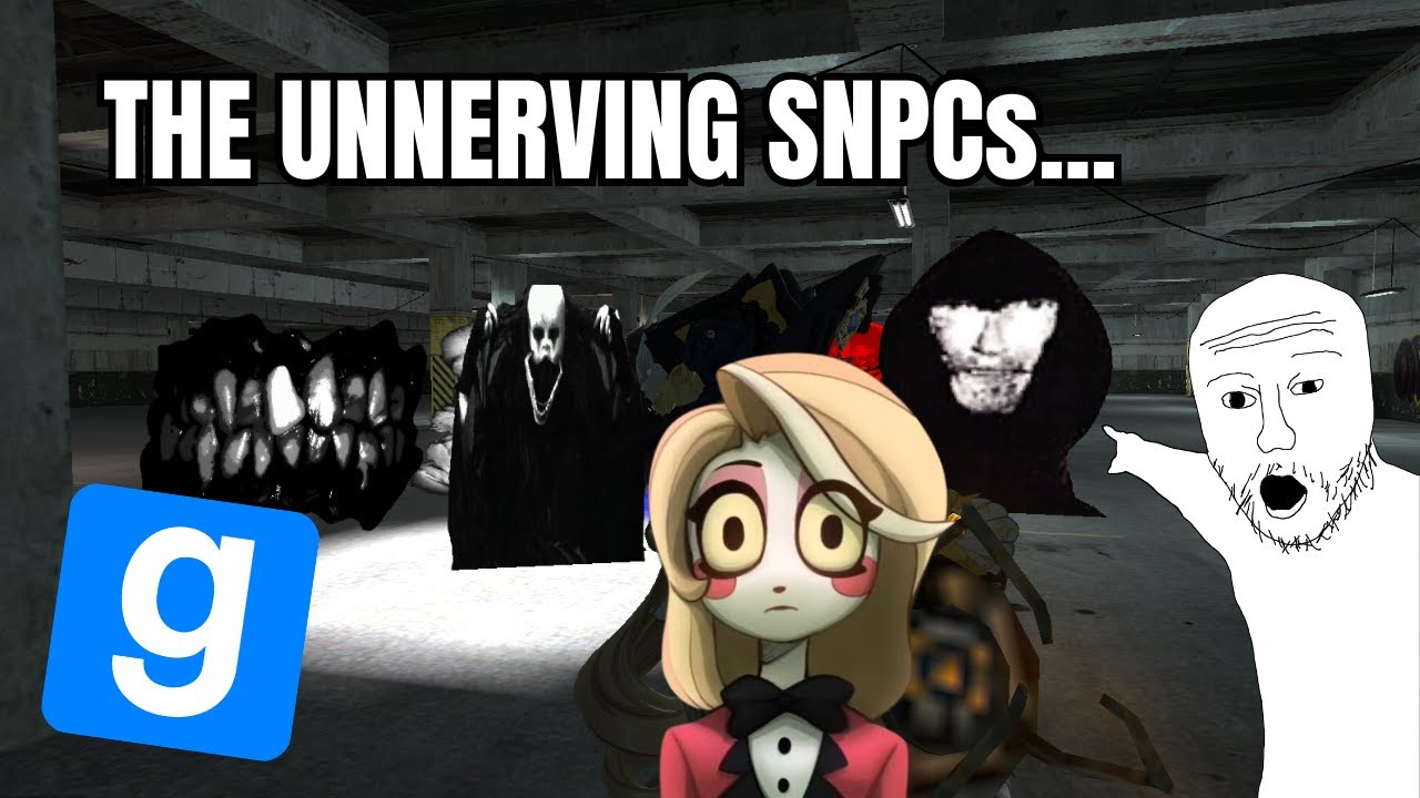 The Unnerving SNPCs are a different BREED... | Gmod Nextbots - YouTube