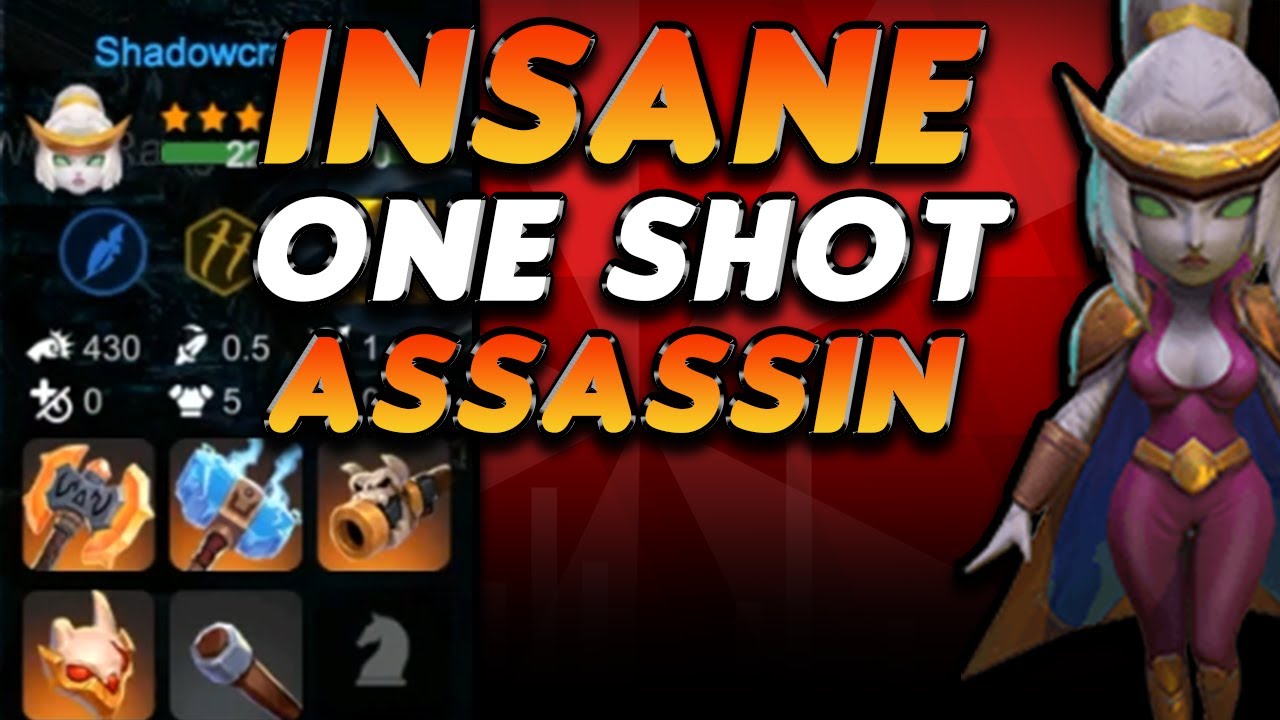 4 Legendary items on a ⭐⭐⭐ Shadowcrawler - ONE SHOT DPS! | 6 Assassins ...