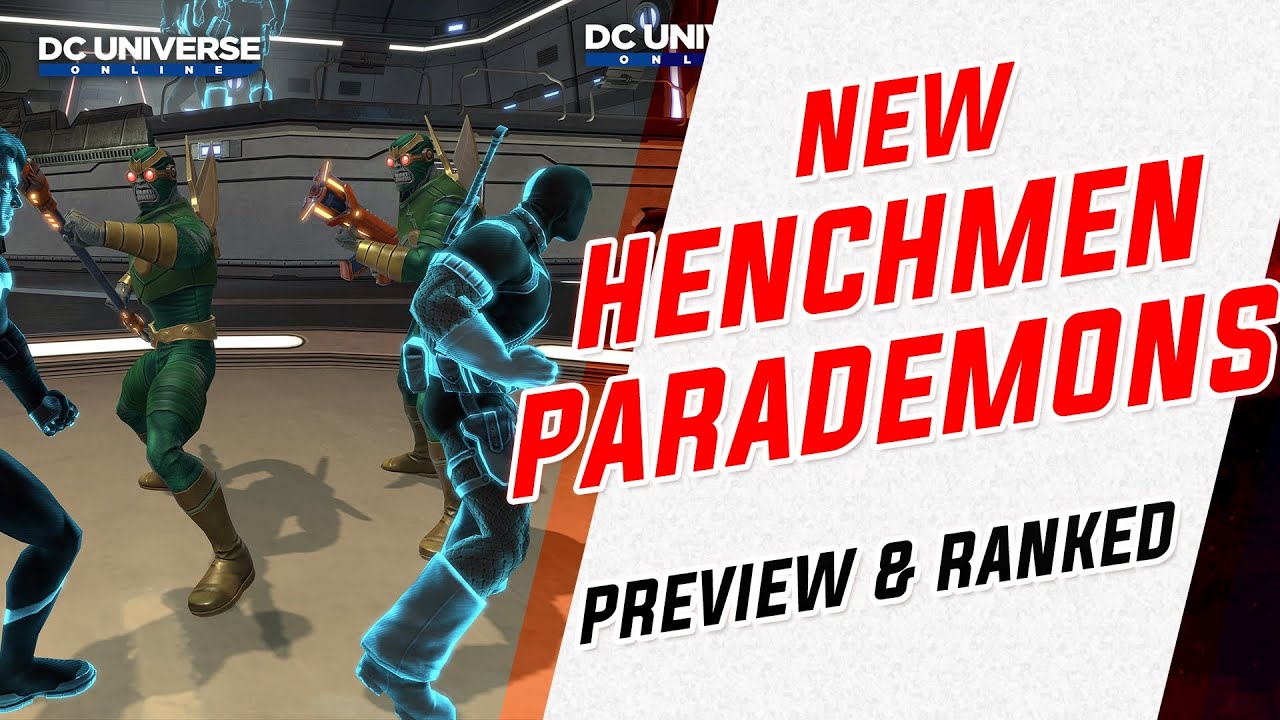 DCUO: Henchmen: Parademons Preview - YouTube