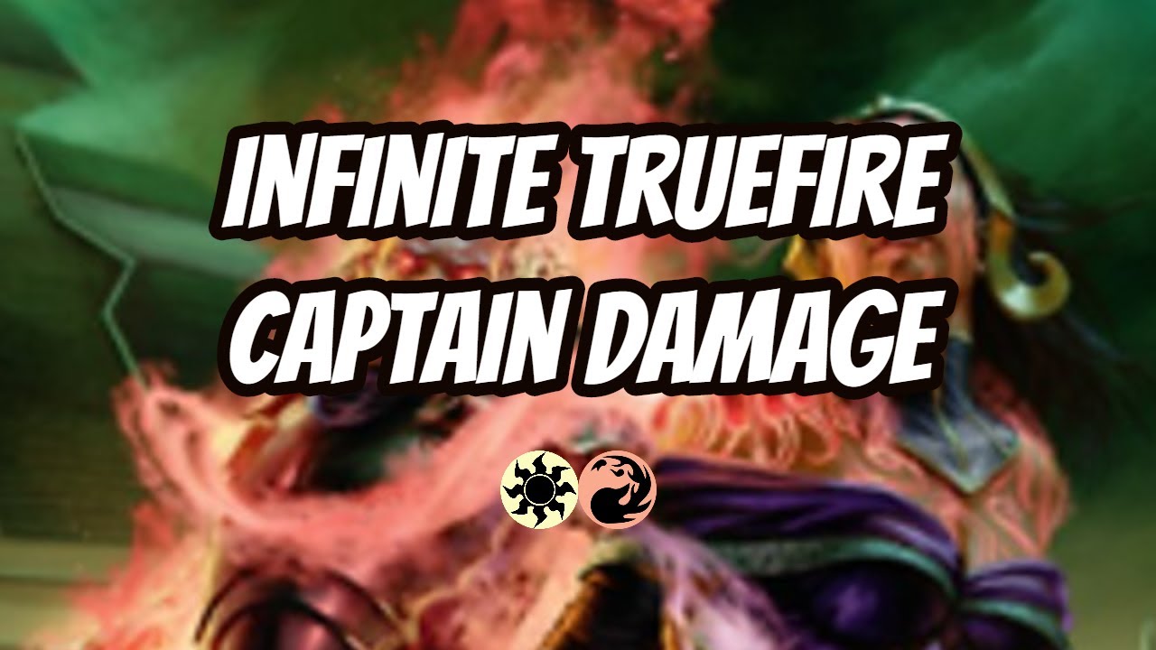 Infinite Damage With Truefire Captain in Standard - MTG Arena - YouTube