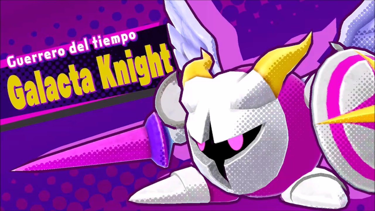 kirby star allies peleando contra Galacta knight - YouTube