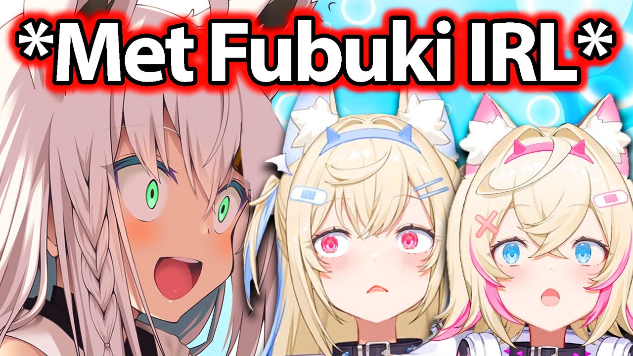 Fuwamoco Met Fubuki IRL and Saw How Cute She Was 【Mococo / Fuwawa ...