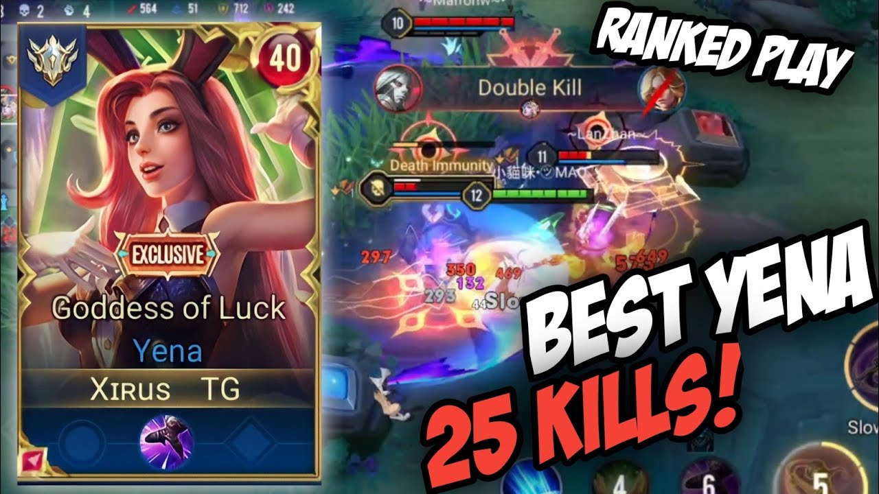 your favorite yena is back 😌 BEST YENA GAMEPLAY | AoV | 傳說對決 | RoV ...