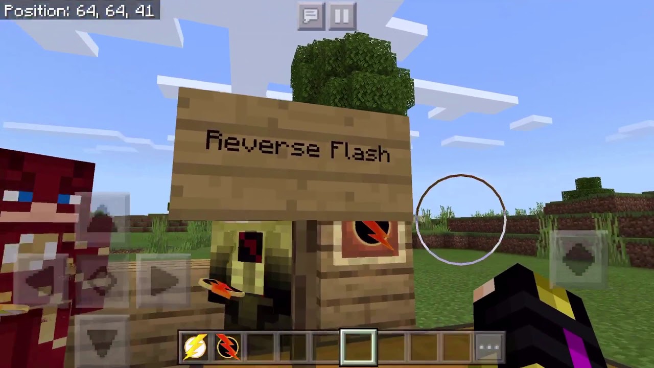 Minecraft PE The Flash Addon - YouTube