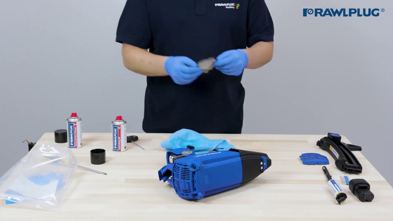 Rawlplug SC 40 II & WW90 II Gas Nailers Cleaning Guide - YouTube