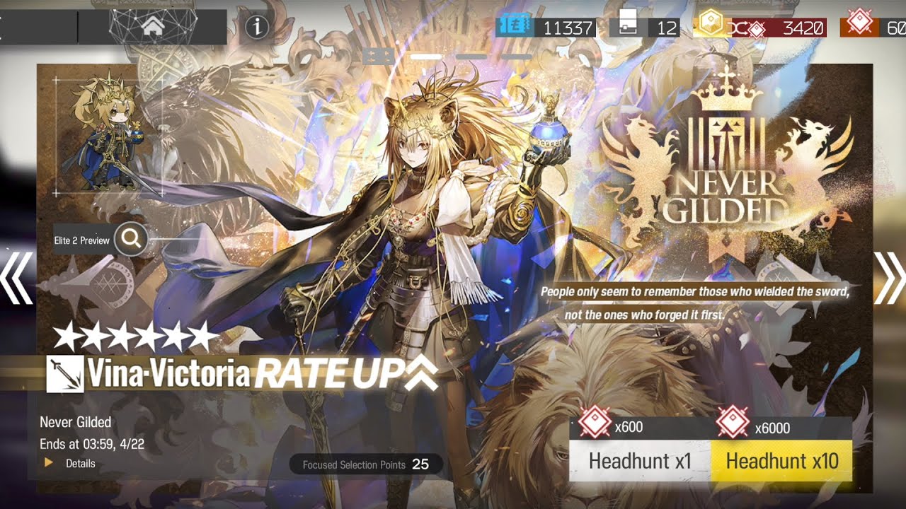 Arknights - Never Gilded Banner - YouTube