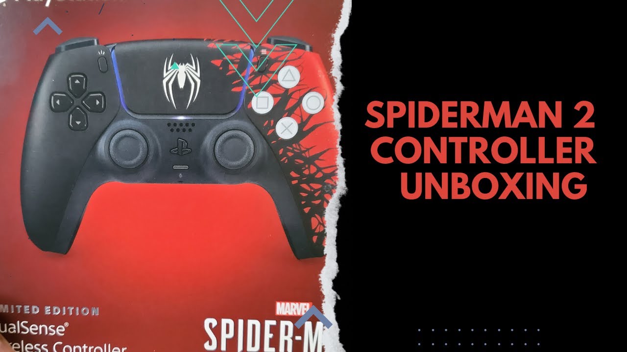 Unveiling the Spiderman 2 Controller: The Must-Have Gaming Gear! - YouTube