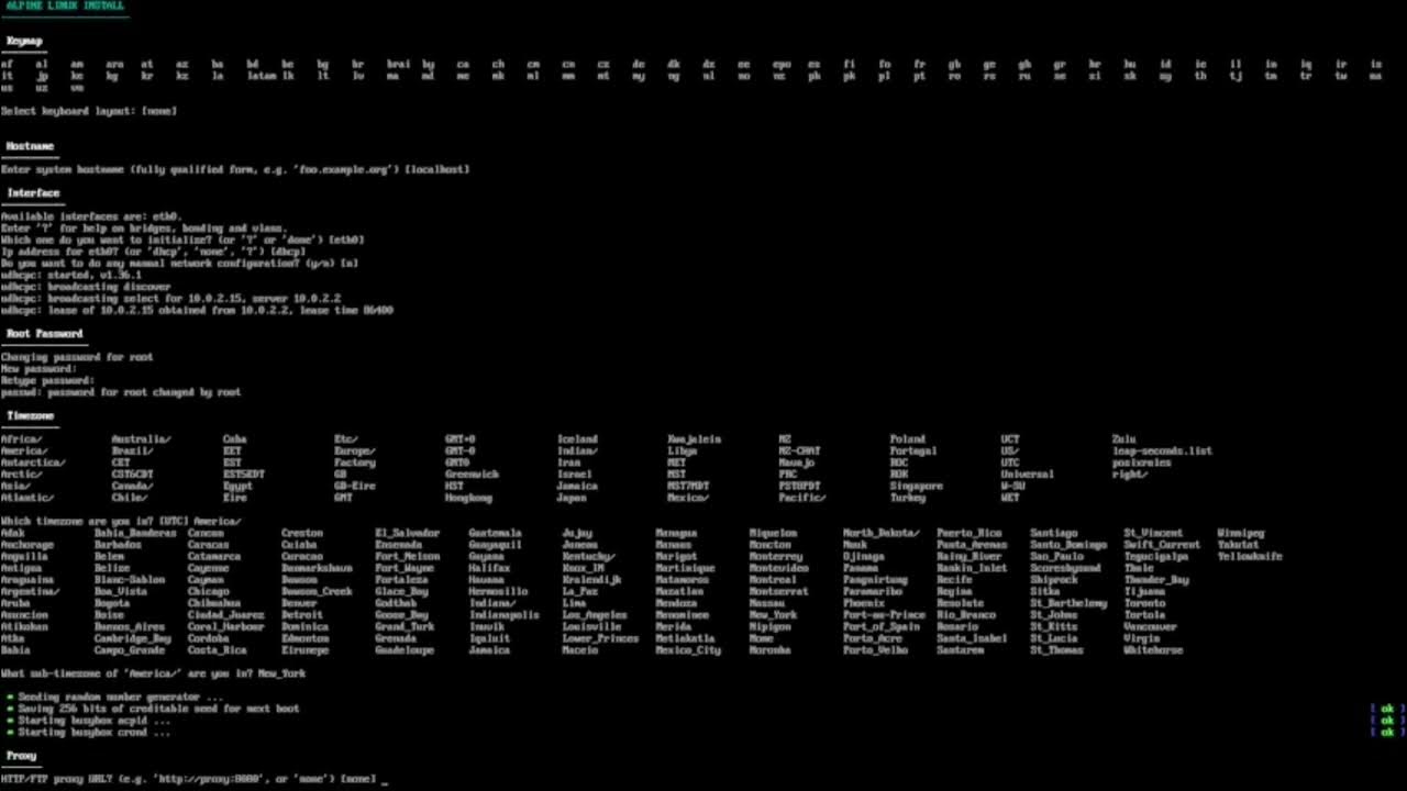 Install Alpine Linux to QEMU (novaTopFlex) - YouTube
