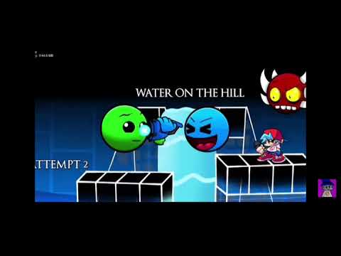 easy está loco 🔵🎤 normal 🟢🎤 los hermanos vilmo fnf geometry dash - YouTube