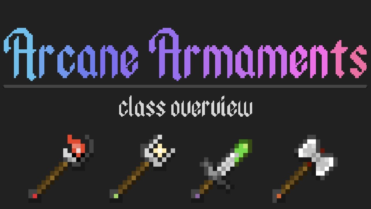 Arcane Armaments - Class Overview - Minecraft 1.20.1 - YouTube
