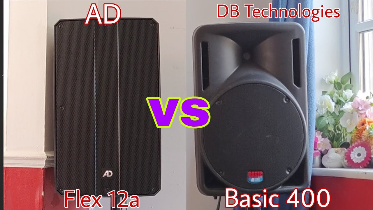 AD Flex 12a VS DB Technologies Basic 400 - YouTube