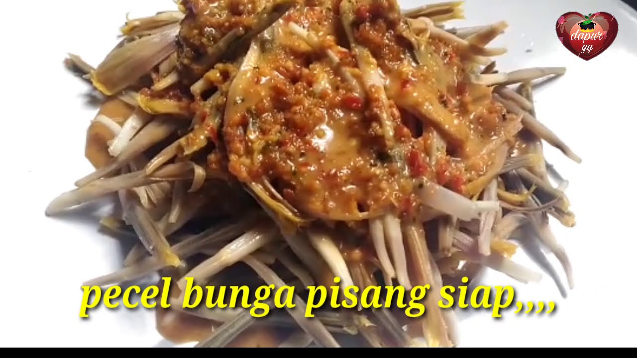 PECEL JANTUNG PISANG,,,NIKMAT - YouTube